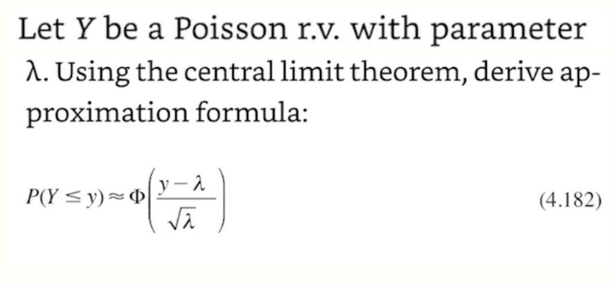 Solved Let Y be a Poisson r.v. with parameter 1. Using the | Chegg.com