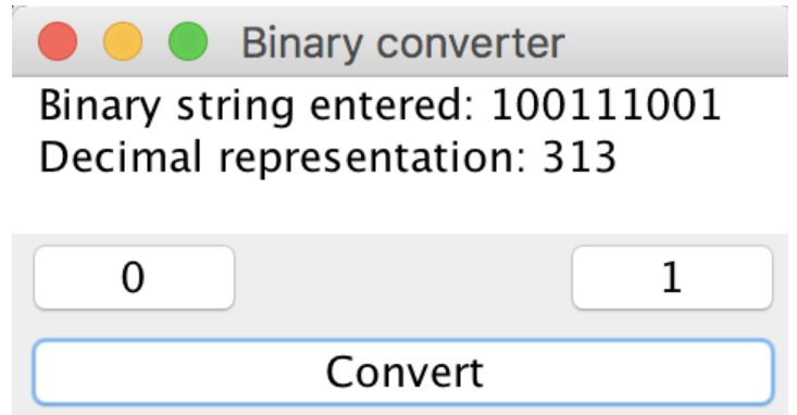 Solved JAVA Objectives Create a simple Java Swing GUI | Chegg.com