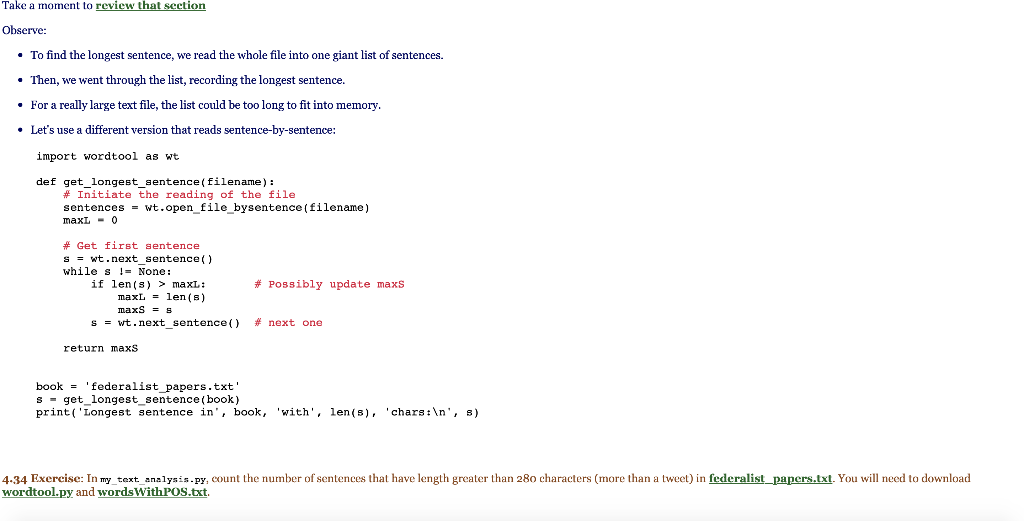 Solved Take a moment to review that section Observe: • To | Chegg.com