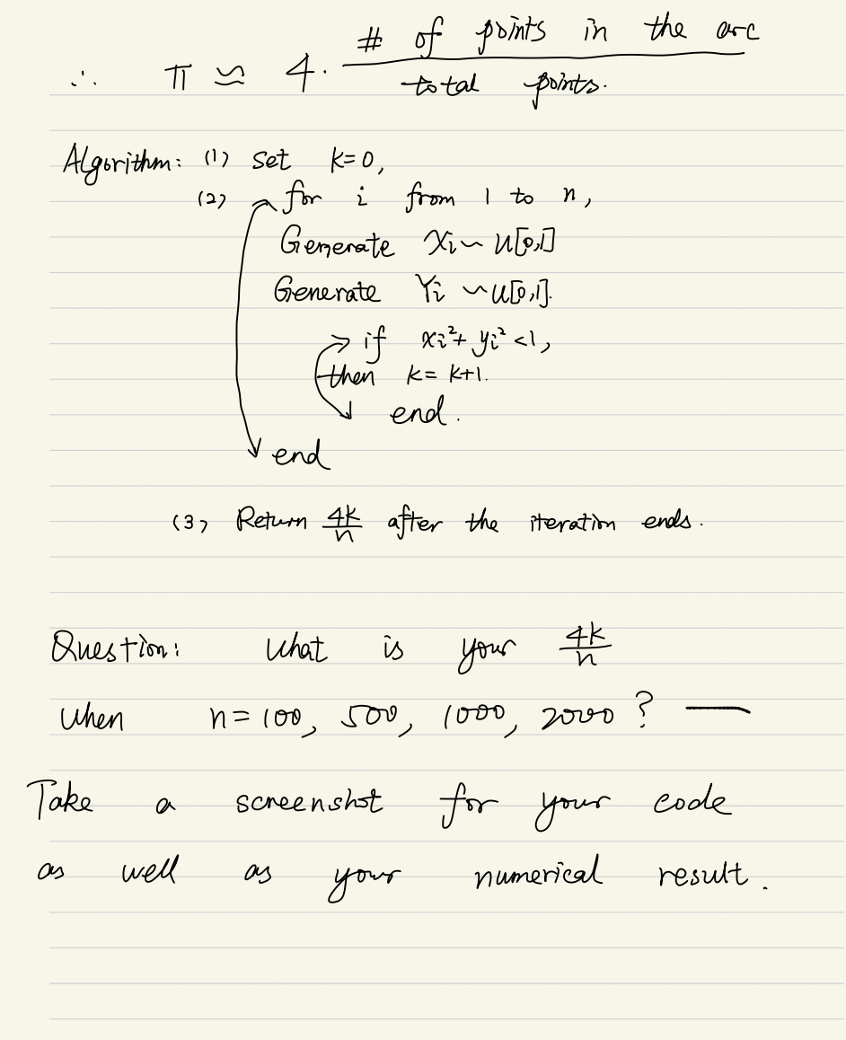 Solved 2. In this problem, we want to numerically compute " | Chegg.com