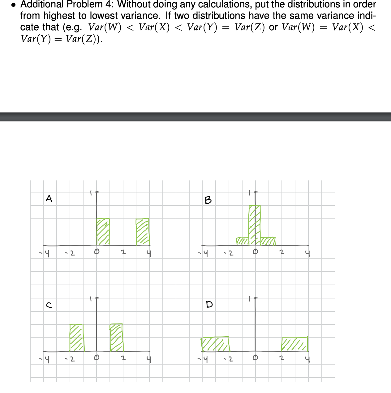 Solved Additional Problem 4: Without doing any calculations, | Chegg.com