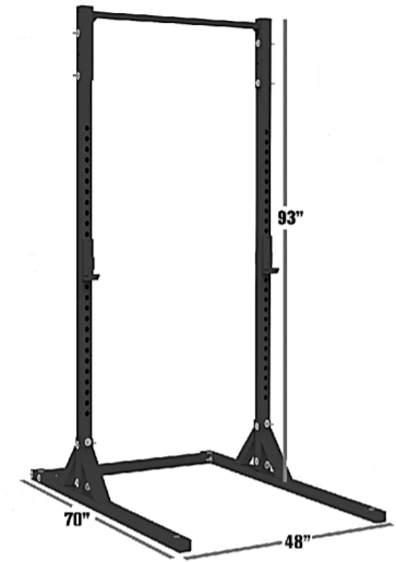 A concept model of a pull-up bar frame is shown. | Chegg.com