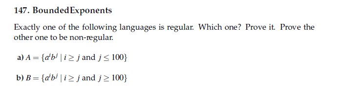 Solved 147. Bounded Exponents Exactly one of the following | Chegg.com