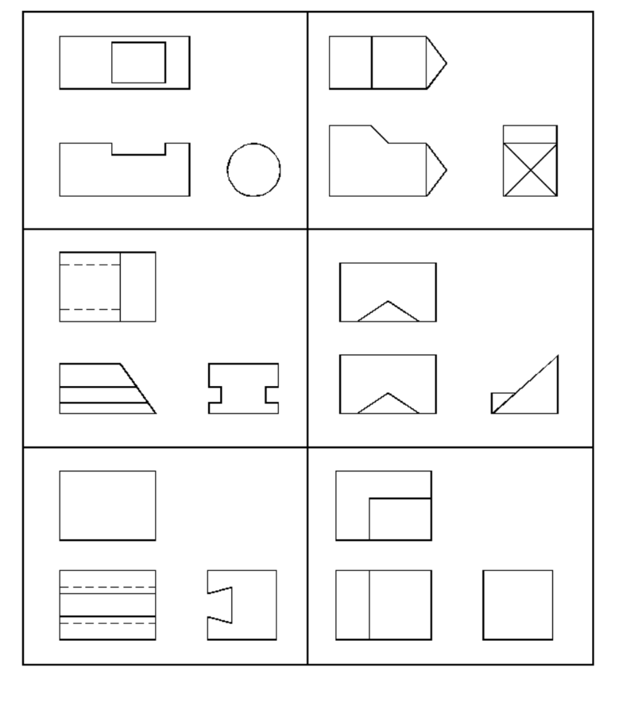 Solved Problem 1 On the next page are incomplete drawings of | Chegg.com
