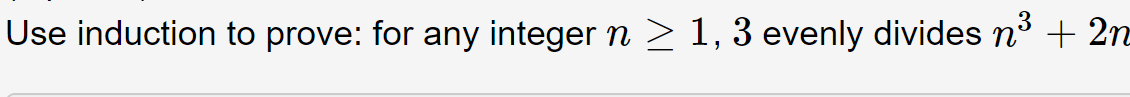 Solved Use induction to prove: for any integer n > 1,4 | Chegg.com