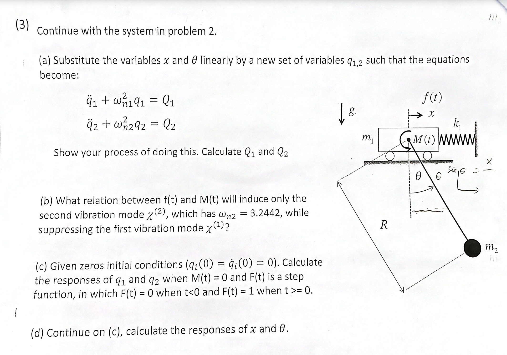 Solved The dynamics of the below system can be approximated | Chegg.com