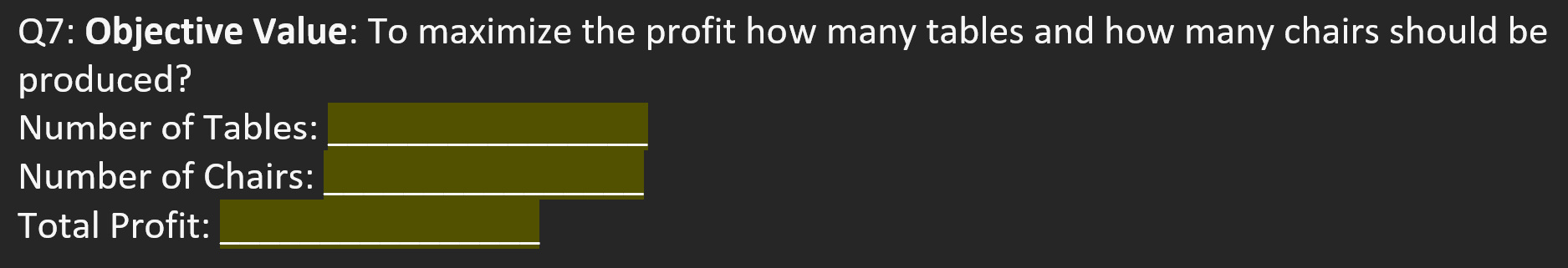 Mathematical Solution Q3: Decision Variables (Define | Chegg.com