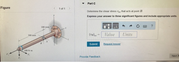 Solved The rod has a diameter of 40 mm (Figure 1) It is | Chegg.com