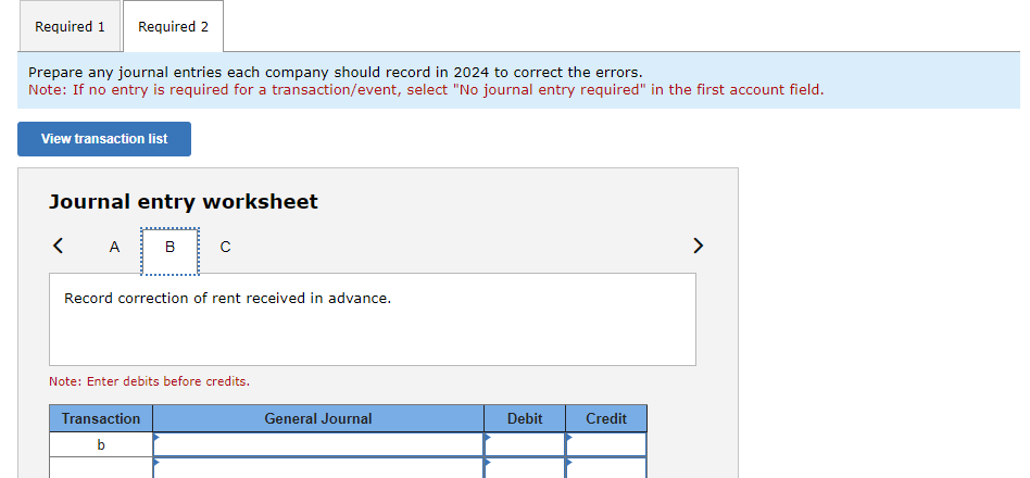 Solved Below are three independent and unrelated errors. 1. | Chegg.com