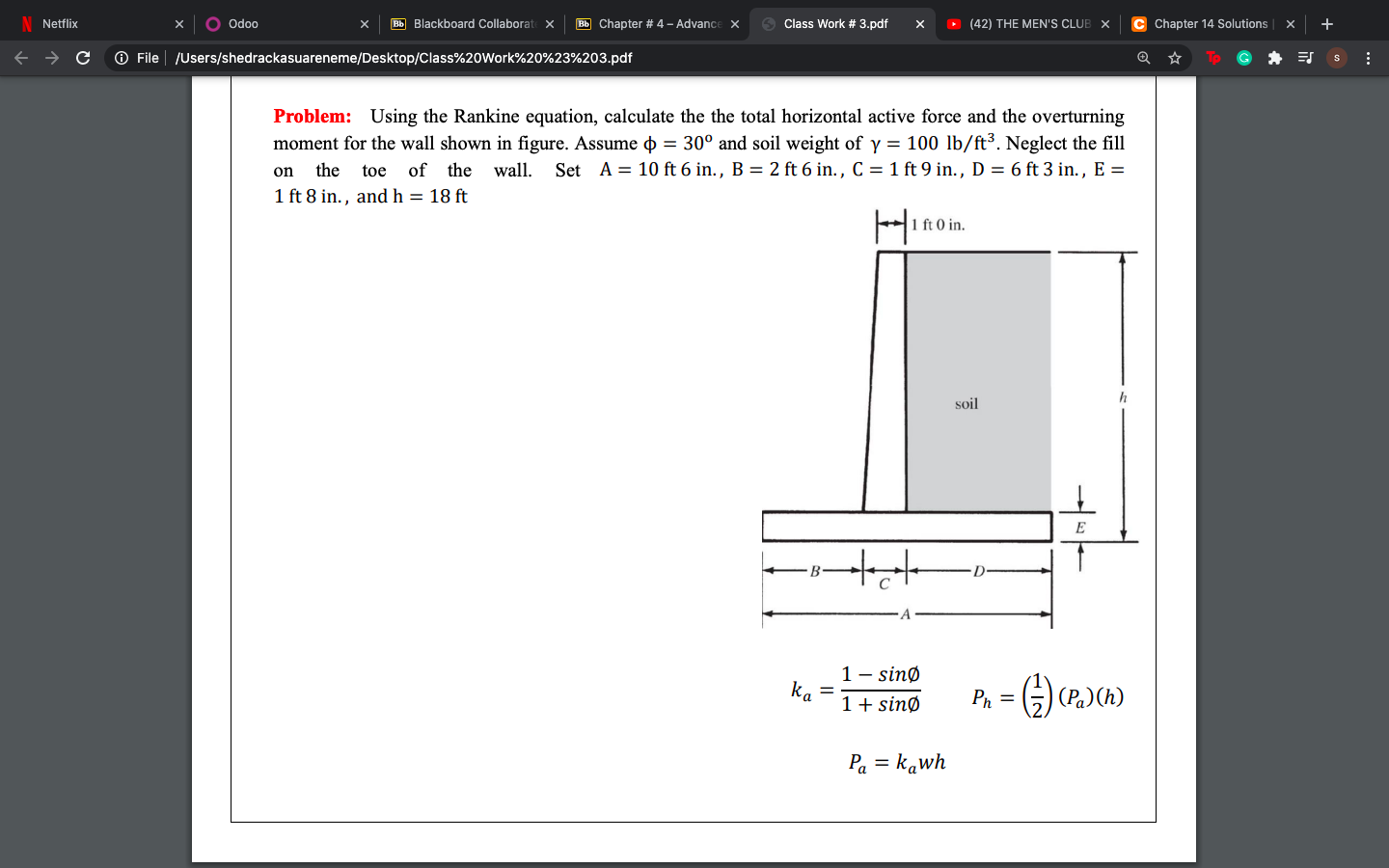 Solved Netflix O Odoo Bb Blackboard Collaborat x Bb Chapter | Chegg.com