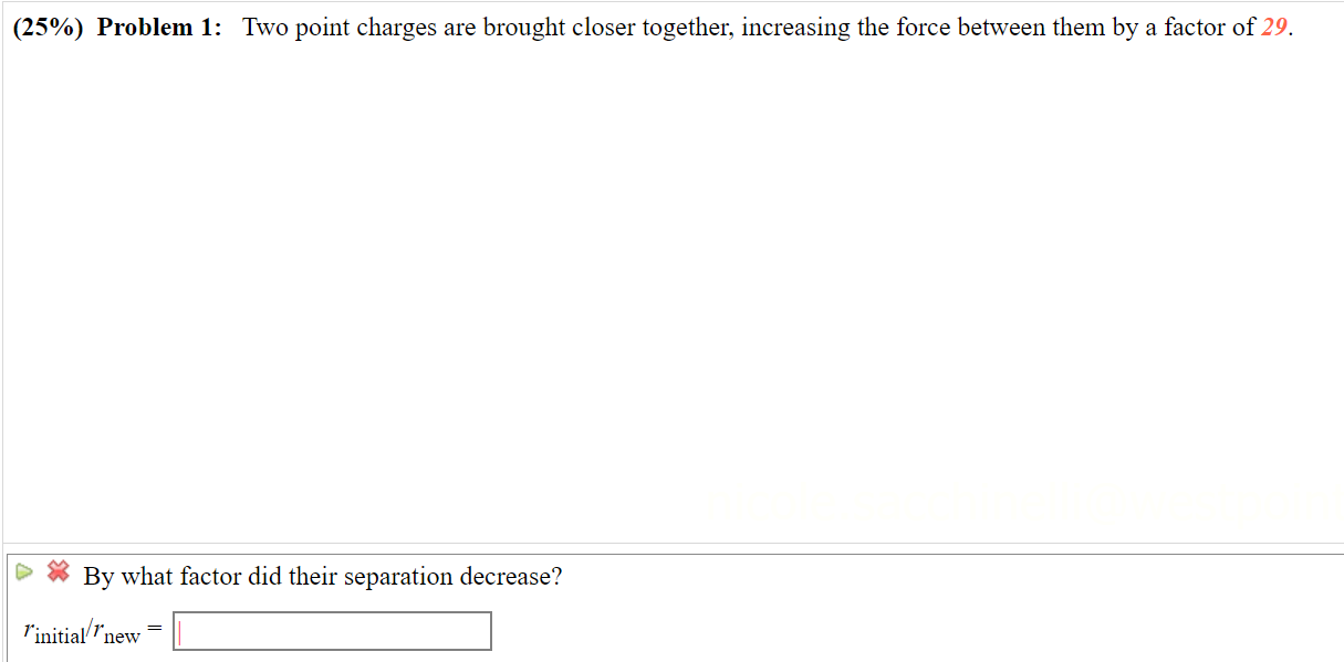 Solved Two point charges are brought closer together, | Chegg.com