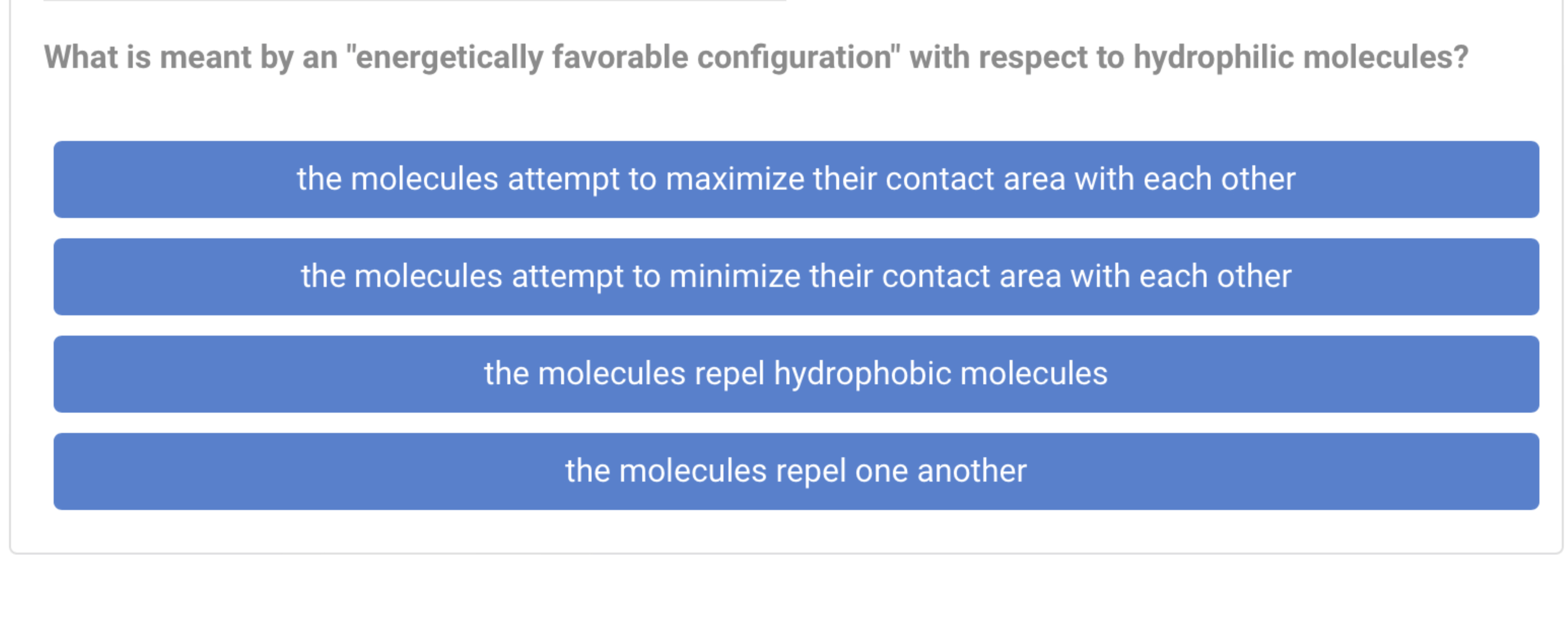 Solved What Is Meant By An Energetically Favorable