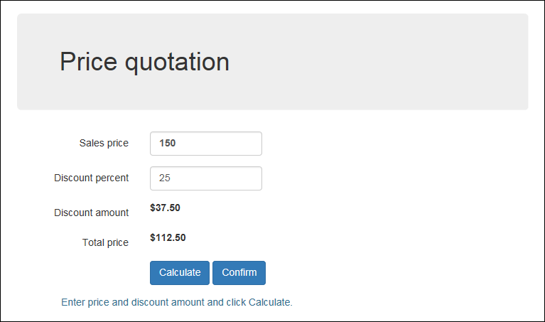 First, the Quotation has a confirm button to the | Chegg.com