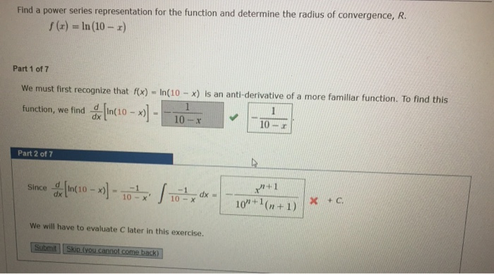 Solved Find a power series representation for the function | Chegg.com