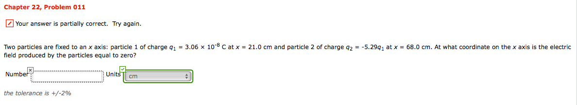 Solved Two Particles Are Fixed To An X Axis Particle 1 Of 0939