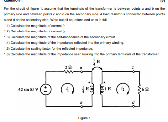 Solved For the circuit of figure 1, assume that the | Chegg.com