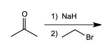 Solved O 1) NaH 2) Br | Chegg.com