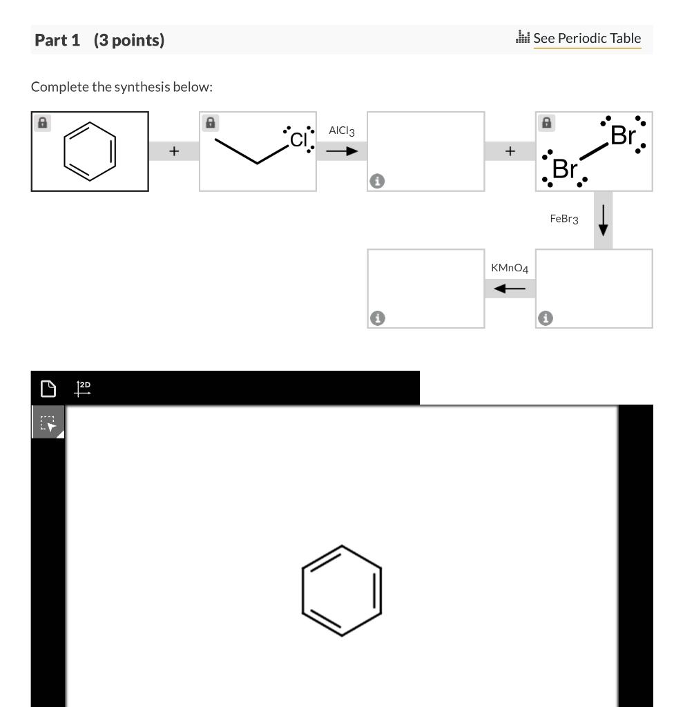 Solved Part 1 (3 points) A. See Periodic Table Complete the | Chegg.com