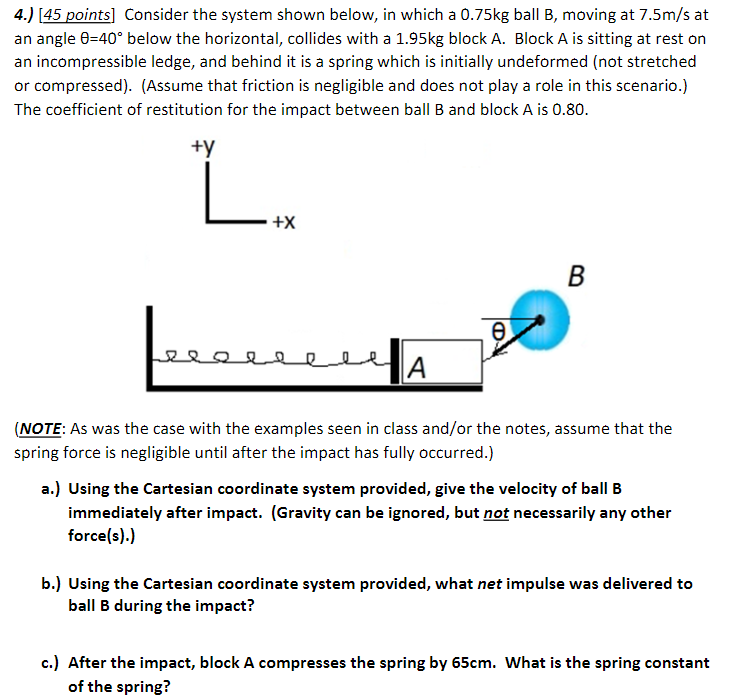 Solved 4.) [45 points) Consider the system shown below, in | Chegg.com