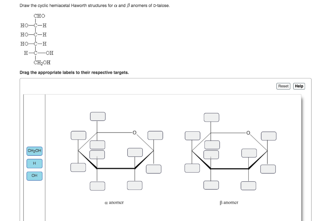Solved Draw the cyclic hemiacetal Haworth structures for a | Chegg.com