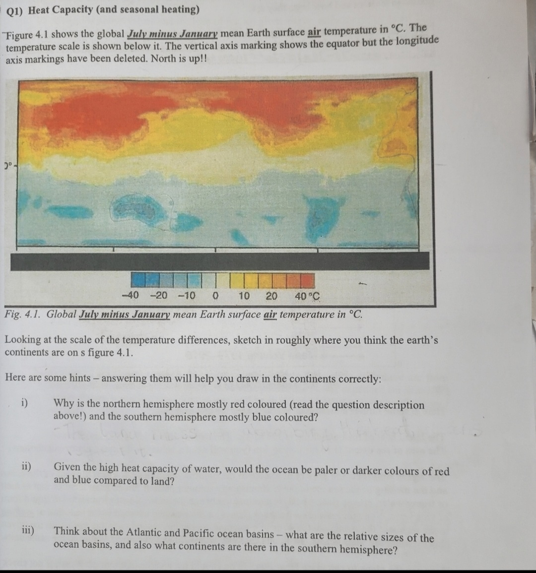 Solved Q1) Heat Capacity (and seasonal heating) Figure 4.1 | Chegg.com