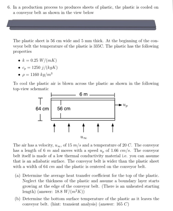 Solved 6. In a production process to produces sheets of | Chegg.com