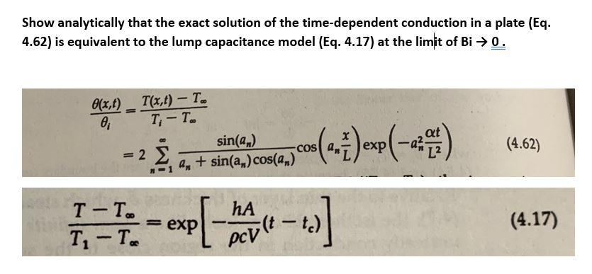Solved Please show that Eq. (4.62) is equivalent to Eq. | Chegg.com