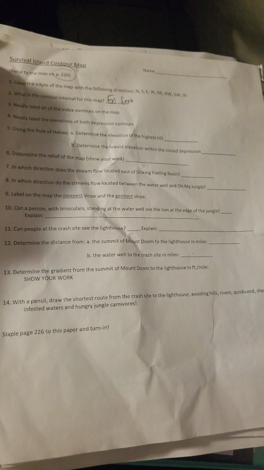Solved EX ERCISE 9. Survival of the Fittest ( who can read | Chegg.com