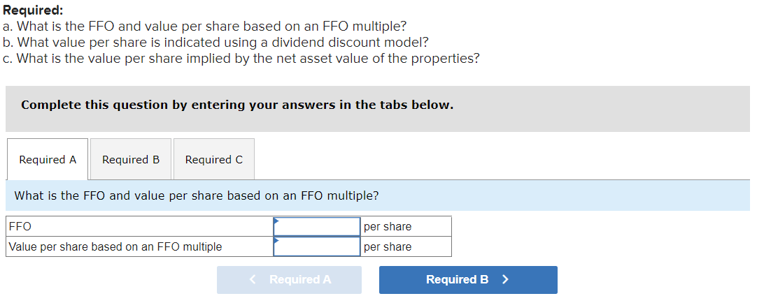 Solved Atlantis REIT expects an income of $32 per share. | Chegg.com