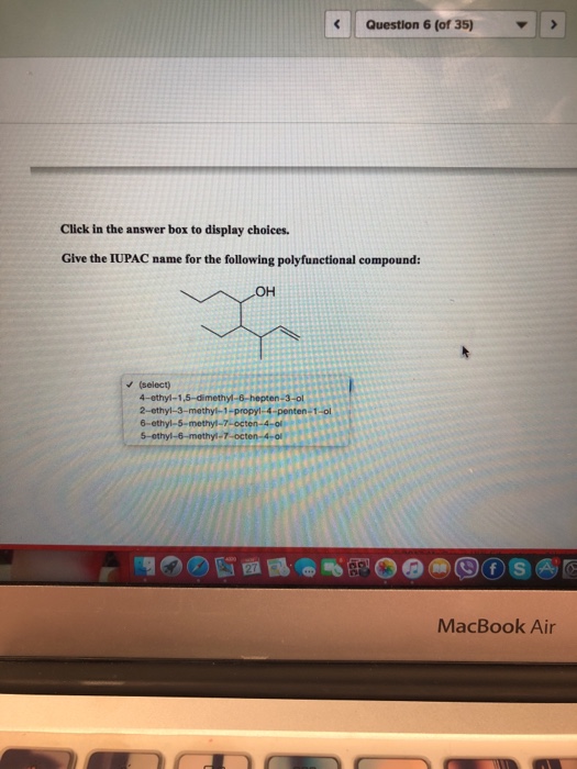 Solved Question 6 (of 35) Click in the answer box to display | Chegg.com