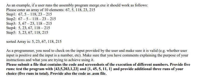 Solved Kindly provide the code with output snapshots for the | Chegg.com