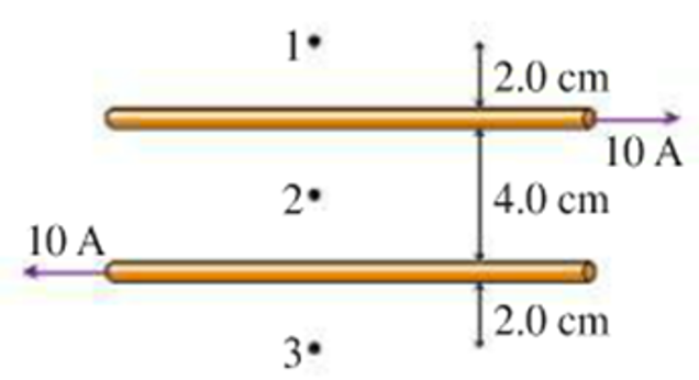 Solved Rank the magnitudes of the B field vectors at | Chegg.com
