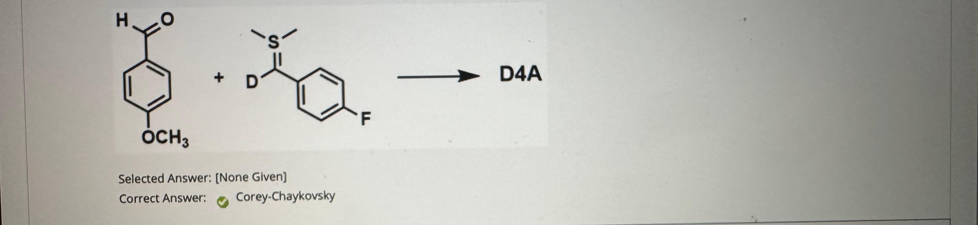 Solved D4A Selected Answer: [None Given] Correct Answer: | Chegg.com