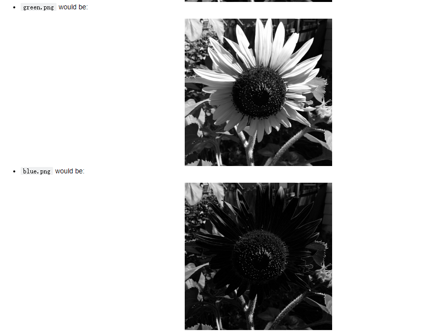 Solved Problem 2: RGB channel separator Write a program that | Chegg.com