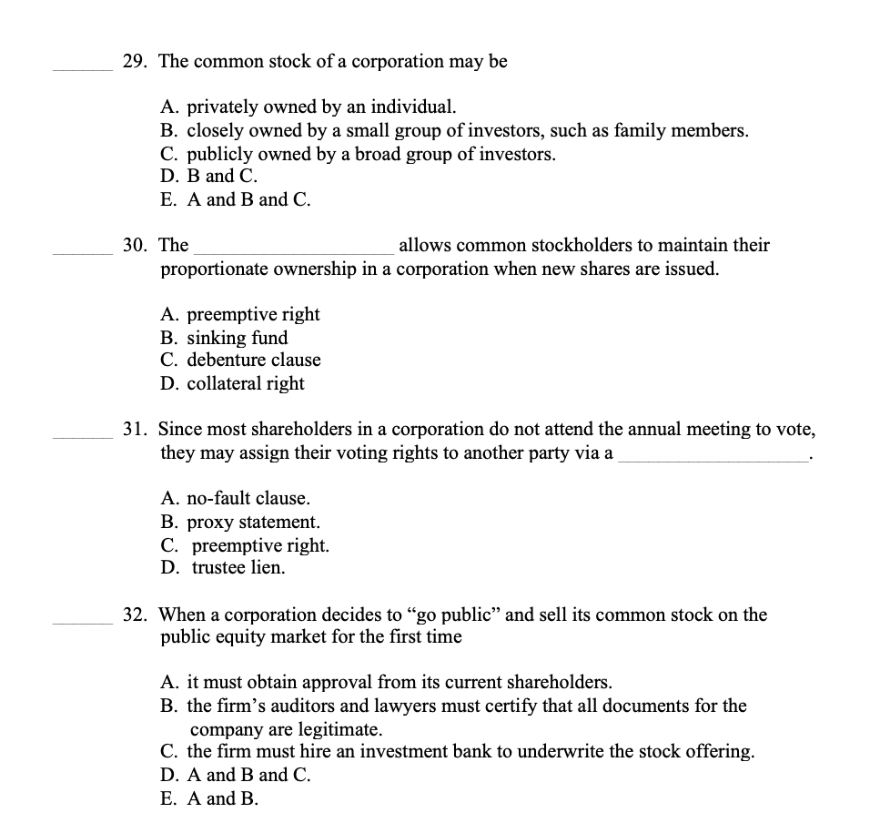 Solved B. MULTIPLE CHOICE QUESTIONS For each question, enter | Chegg.com