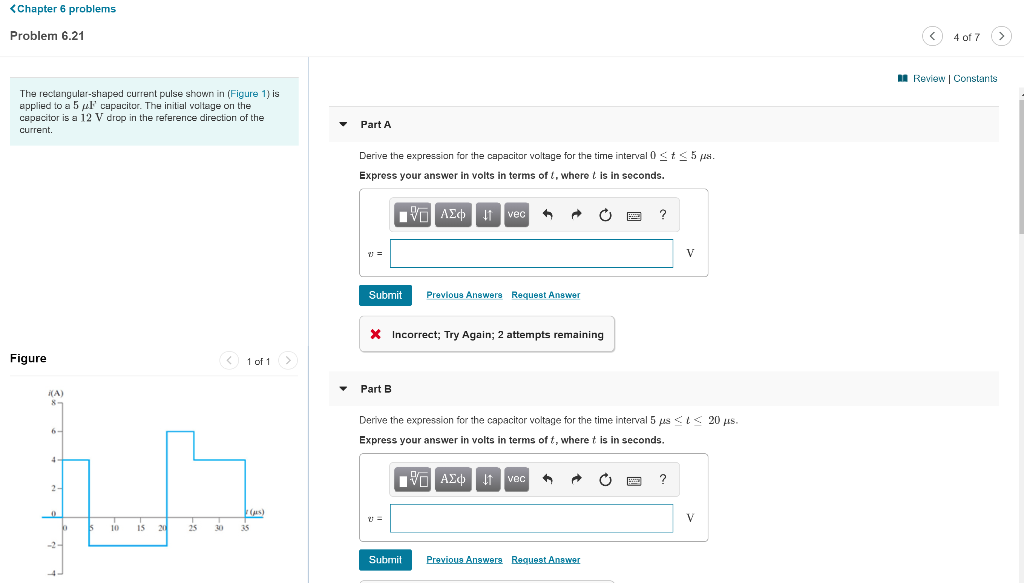 Solved Review | Constants The rectangular-shaped current | Chegg.com