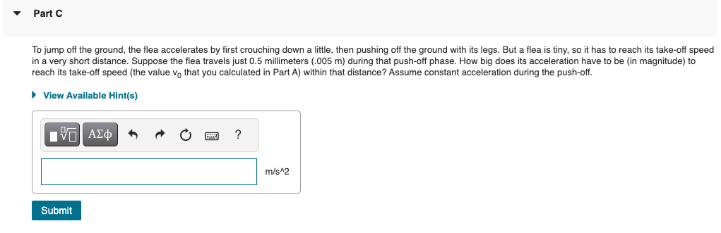 Solved In this problem, you will apply kinematic equations | Chegg.com