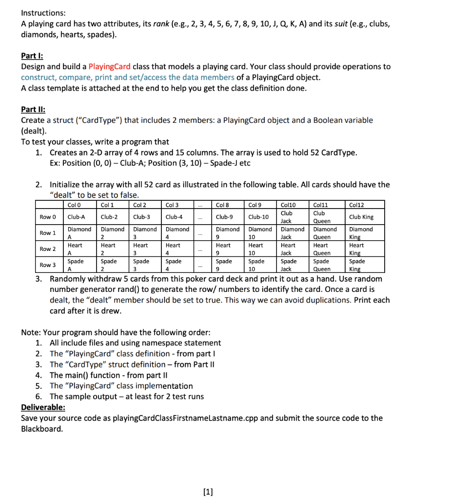 Solved 3. Randomly withdraw 5 cards from this poker card | Chegg.com