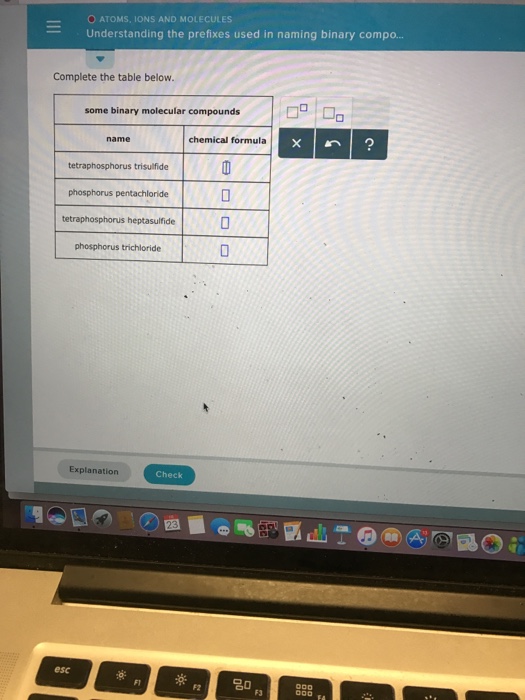 Solved O ATOMS, IONS AND MOLECULES Understanding the | Chegg.com