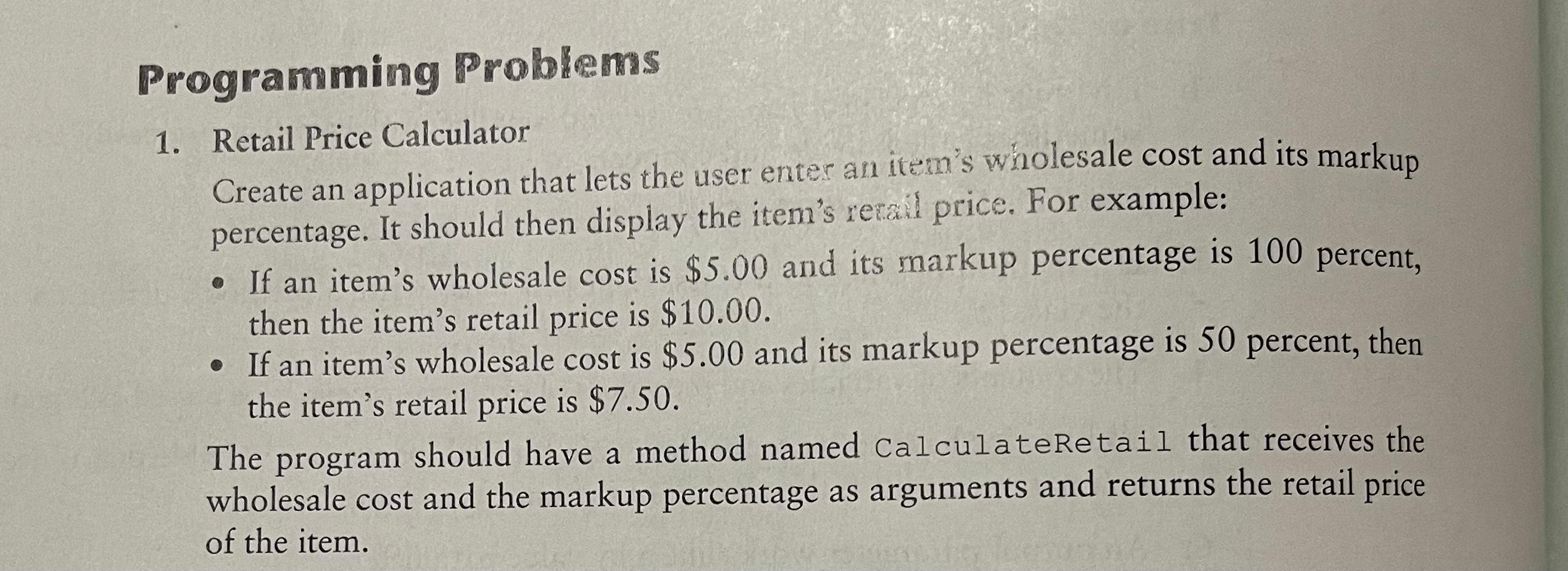 Solved Write in C# program and there will be no hard code in | Chegg.com