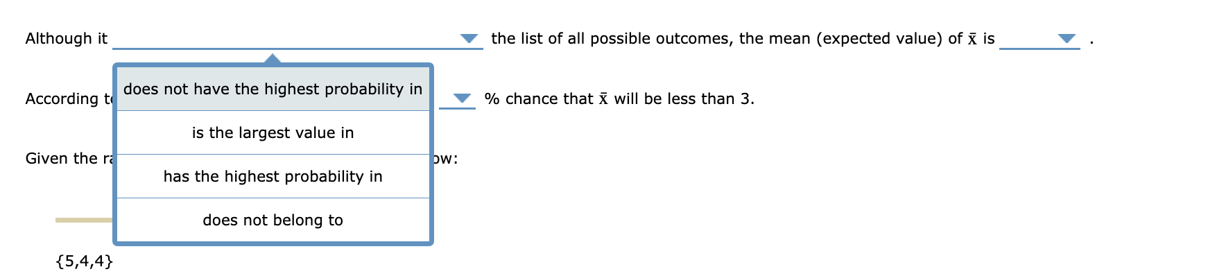 Solved 20. Creating the sampling distribution (sampling with | Chegg.com