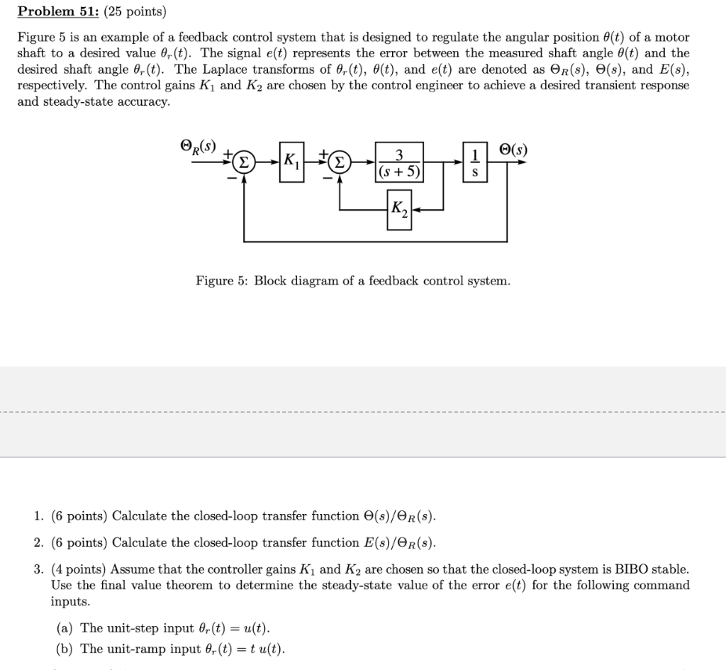 Solved Problem 51: (25 points) Figure 5 is an example of a | Chegg.com