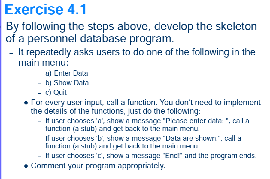 Solved Structured Program Design Author: Frank"" " def | Chegg.com
