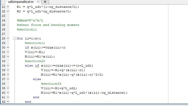 Solved 1- 2 - clc; clear; close all disp('Simply Supported | Chegg.com