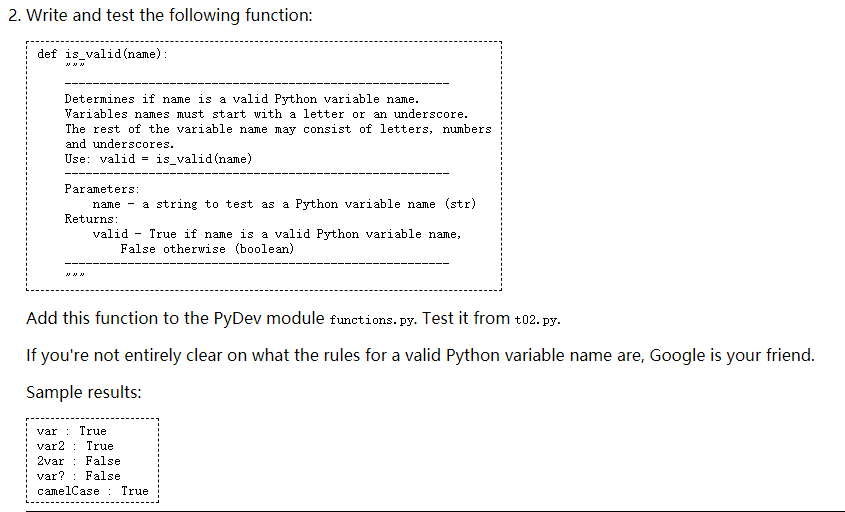 Solved 2 Write And Test The Following Function Def Chegg