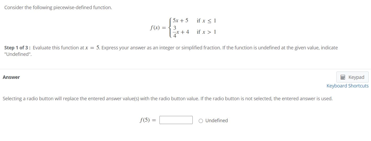 Solved Consider the following piecewise-defined | Chegg.com Solved Consider the following piecewise-defined | Chegg.com