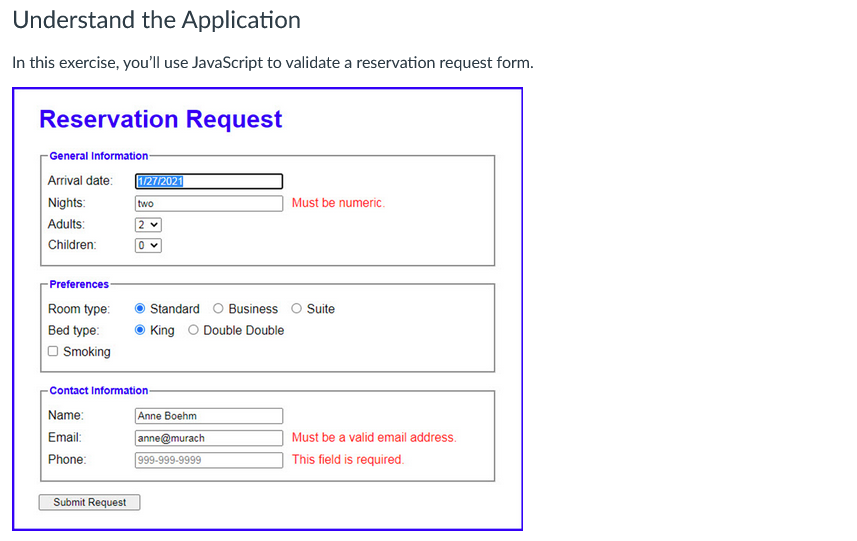 Solved Understand the Application In this exercise, you'll | Chegg.com