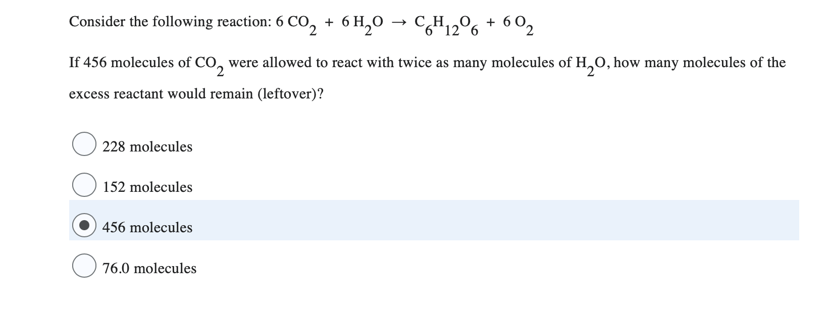 Solved Consider the following reaction: | Chegg.com