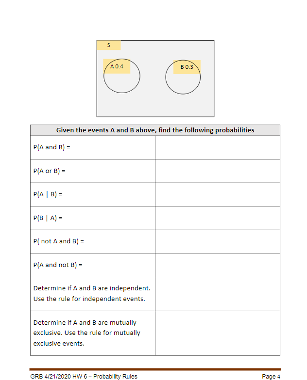 Solved Math 121 HW 6 Probability Rules 10 Marbles Jar A jar | Chegg.com