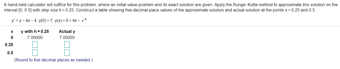 Solved A hand-held calculator will suffice for this problem, | Chegg.com